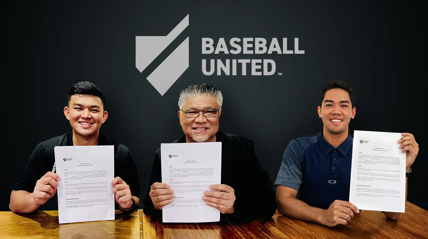 Baseball United Signs Top Two Players from the Philippines to Compete ...